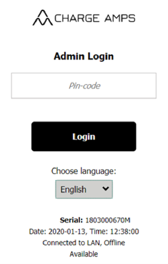 Installation and Usage - Charge Amps