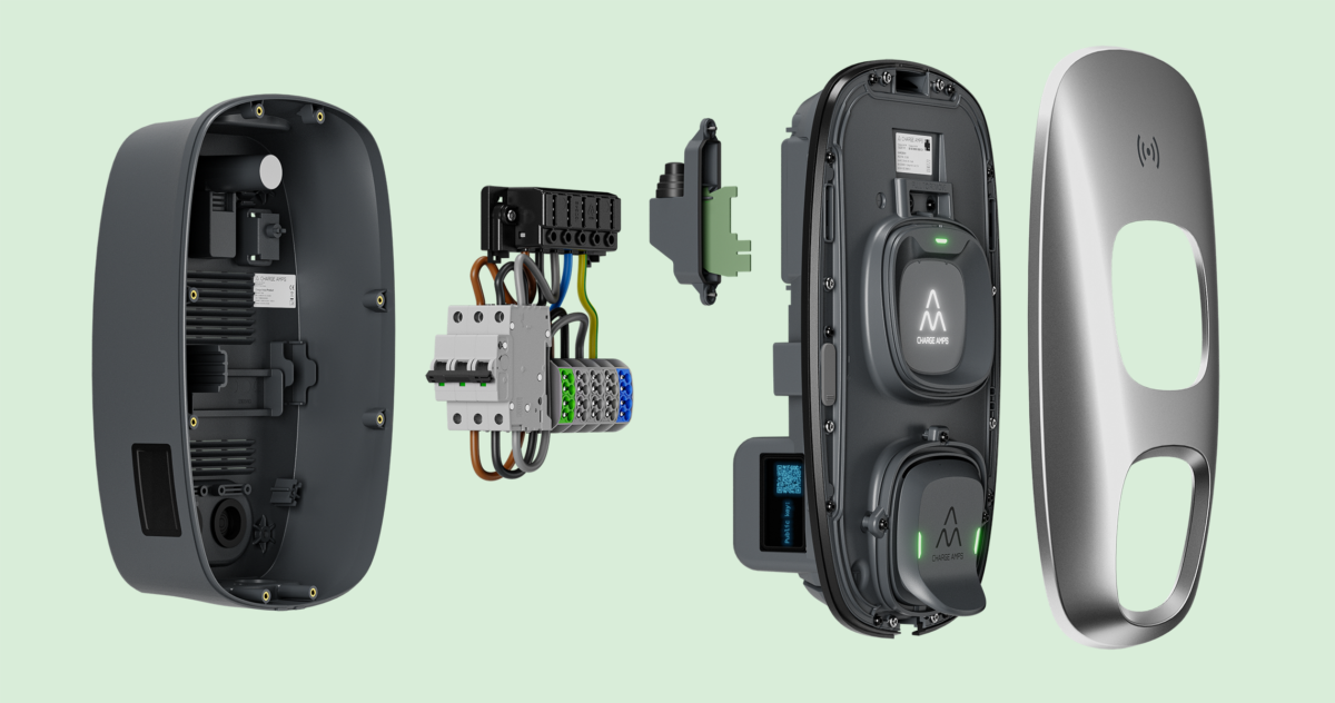 Charge Amps Dawn EV charger 22 kW